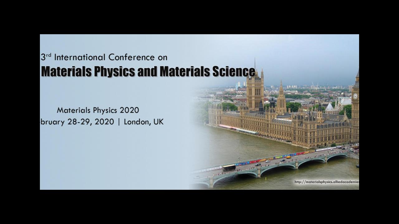 International Conference on Materials Physics and Materials Science ...