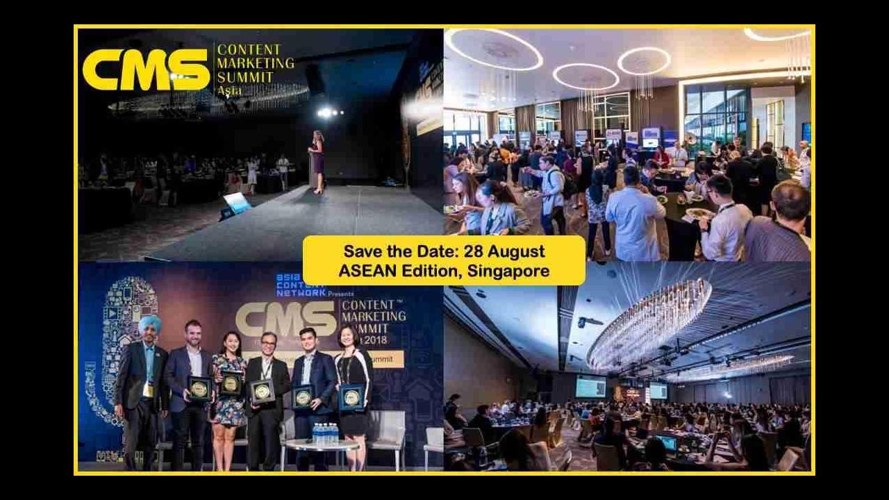 CMS Asia (Mar 2023), Content Marketing Summit Asia, Singapore - Conference