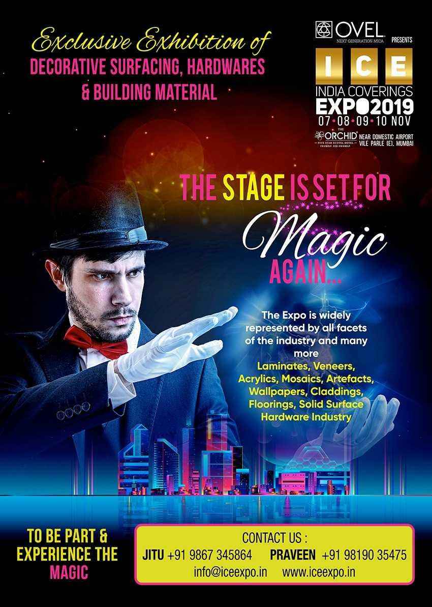 ICE EXPO (Nov 2023), India Coverings Expo, Mumbai India - Trade Show