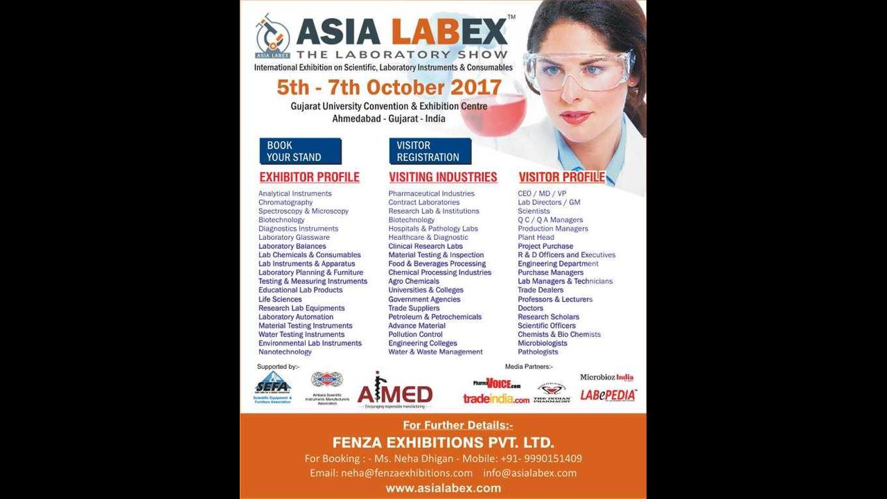 Asia Labex (Dec 2022), Asia Labex The Laboratory Show, Ahmedabad India ...