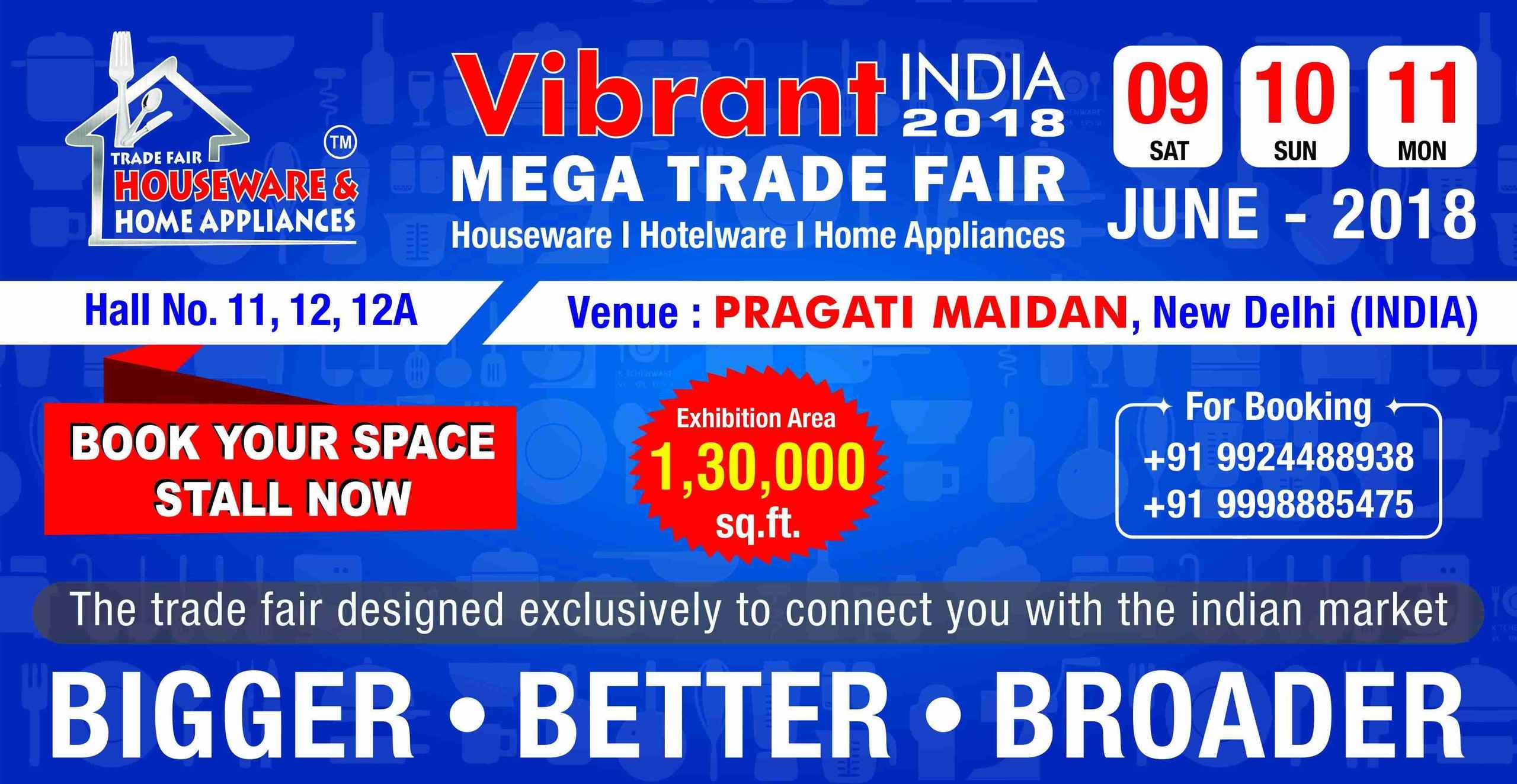 Kitchenware Expo Delhi (Jul 2023), VIBRANT INDIA, New Delhi India ...