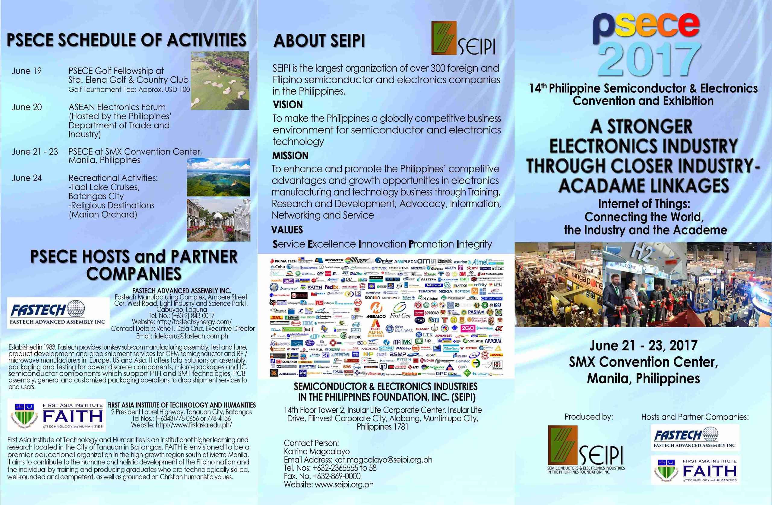 PSECE (Oct 2023), Philippine Semiconductor & Electronics Convention and ...