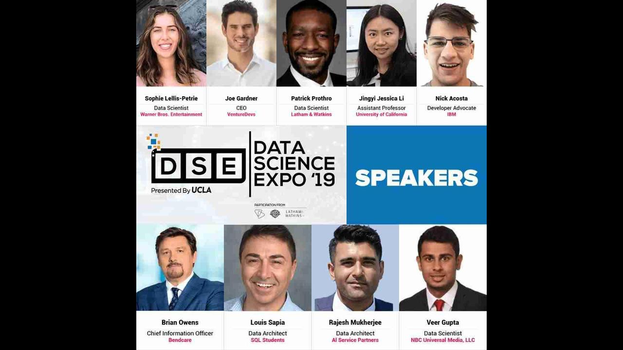 DSE (May 2019), Data Science Expo, Pasadena USA - Trade Show