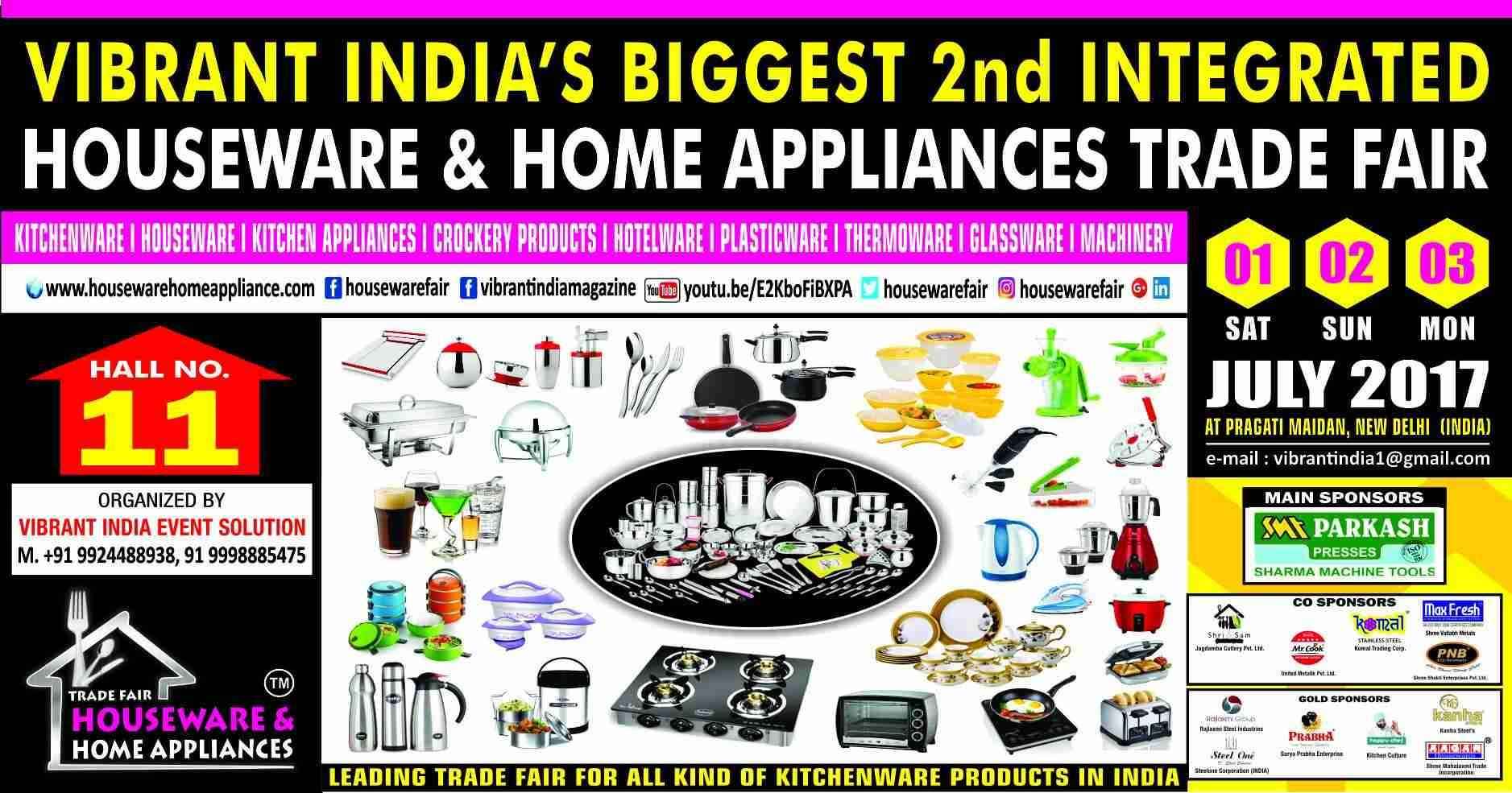 Kitchenware Expo Delhi (Jul 2023), VIBRANT INDIA, New Delhi India ...