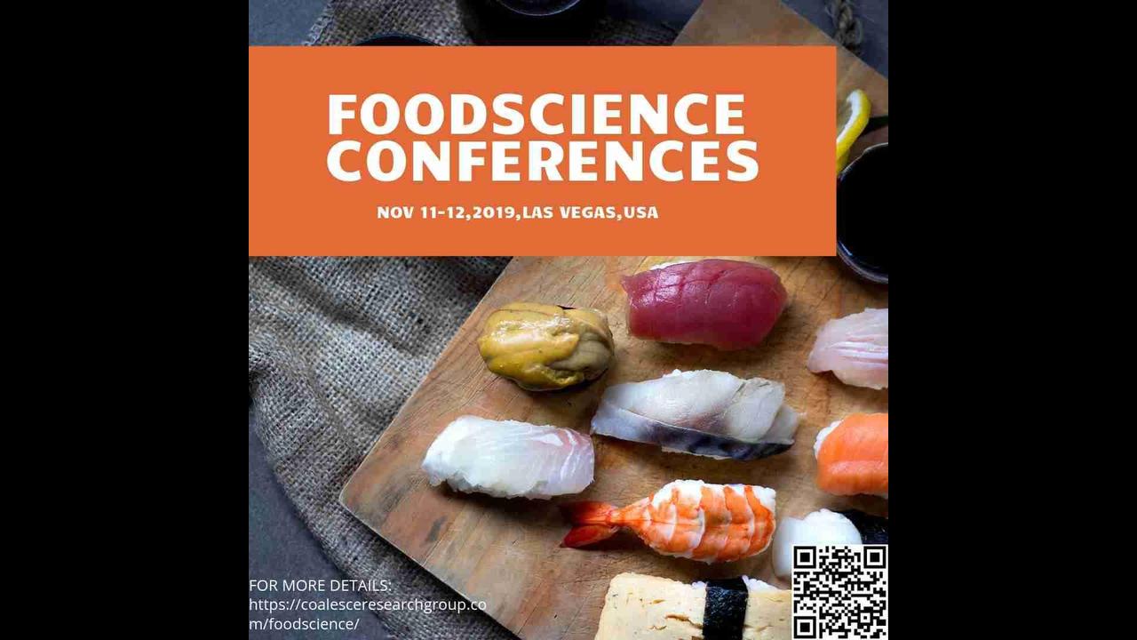 Agriculture & Food Science (Nov 2019), International Summit on ...