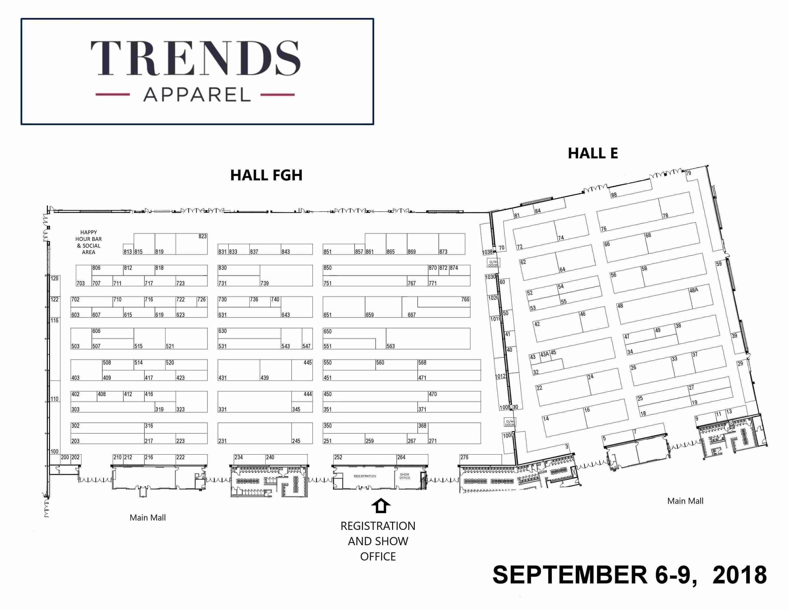 TRENDS Apparel Show (Aug 2024), Edmonton Canada - Trade Show