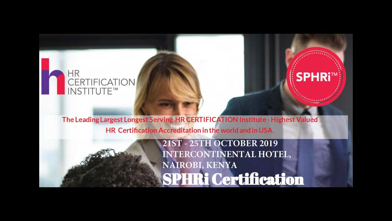 SPHRi (Oct 2019), Senior Professional in Human Resource - international ...