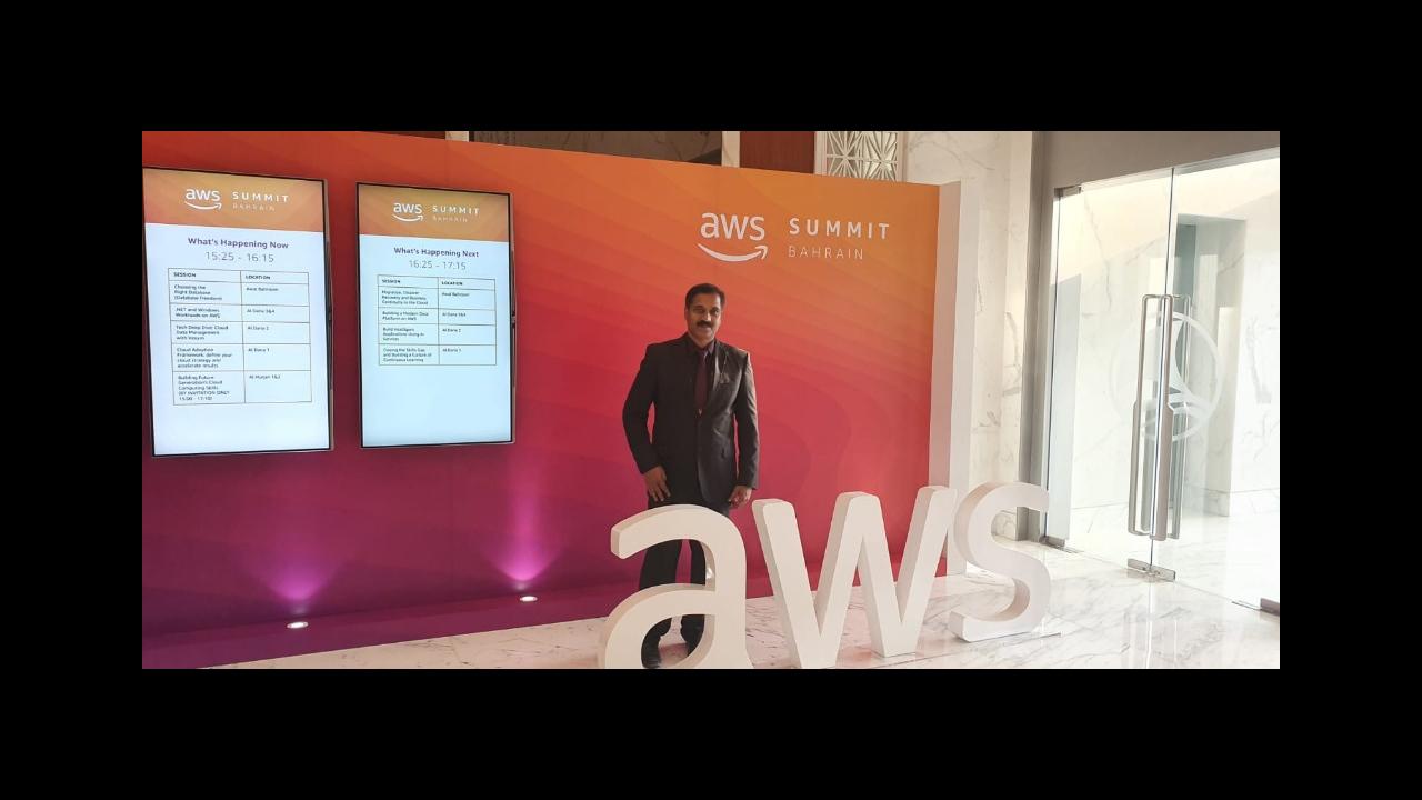 AWS Summit Bahrain (Sep 2019), Amazon Web Services Summit Bahrain ...