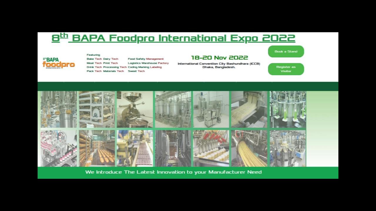 Photos, Video, Pictures, PPT of BAPA Foodpro International Expo ...