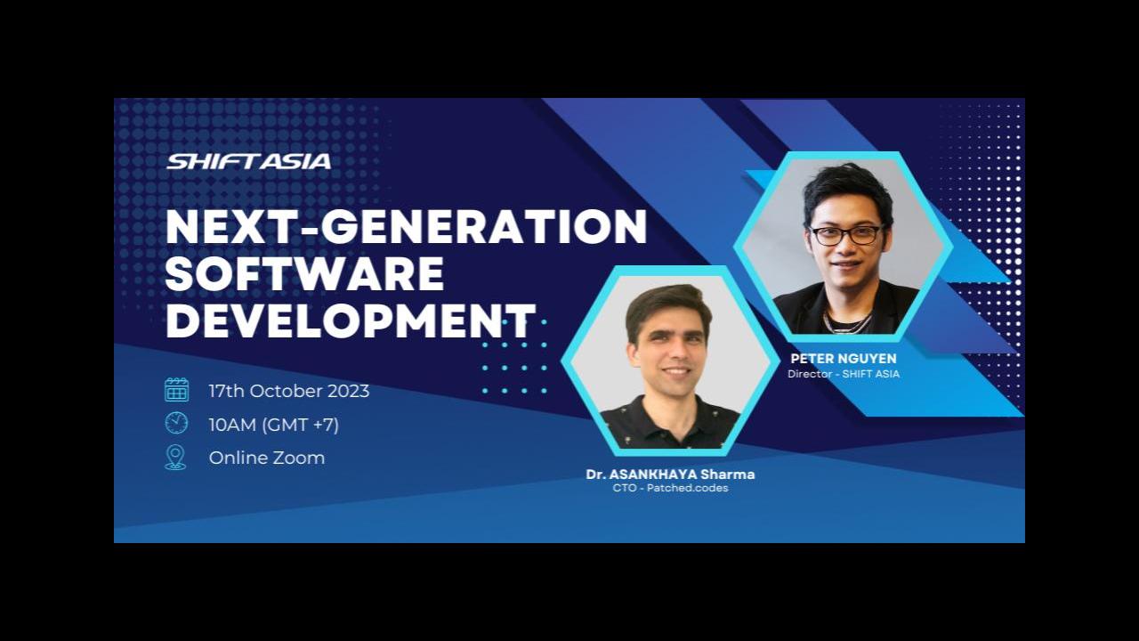Next-Generation Software Development (Oct 2023), Online - Workshop