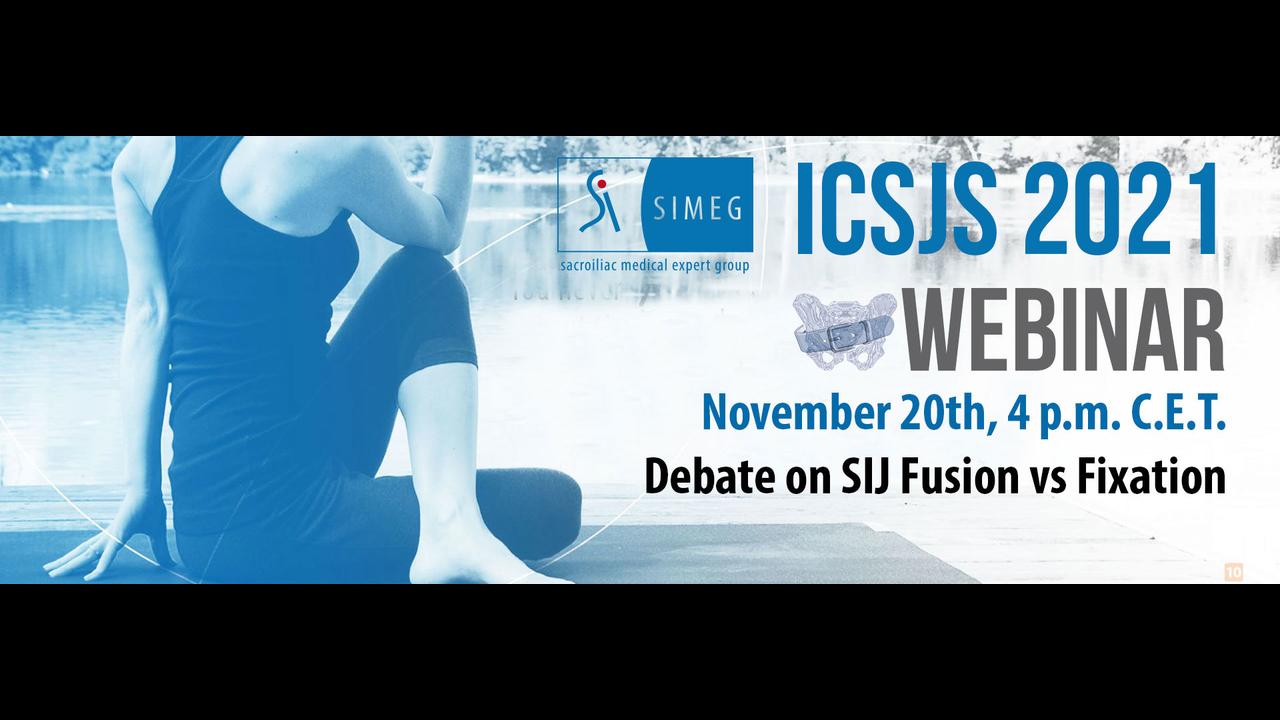 Debate on SIJ Fusion vs Fixation for the treatment of SIJ Pain (Nov ...