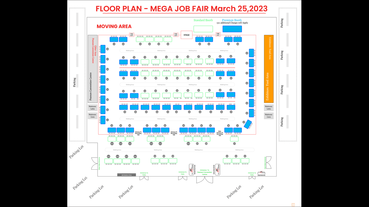 Mega Job Fair (Mar 2023), Brampton Canada - Trade Show