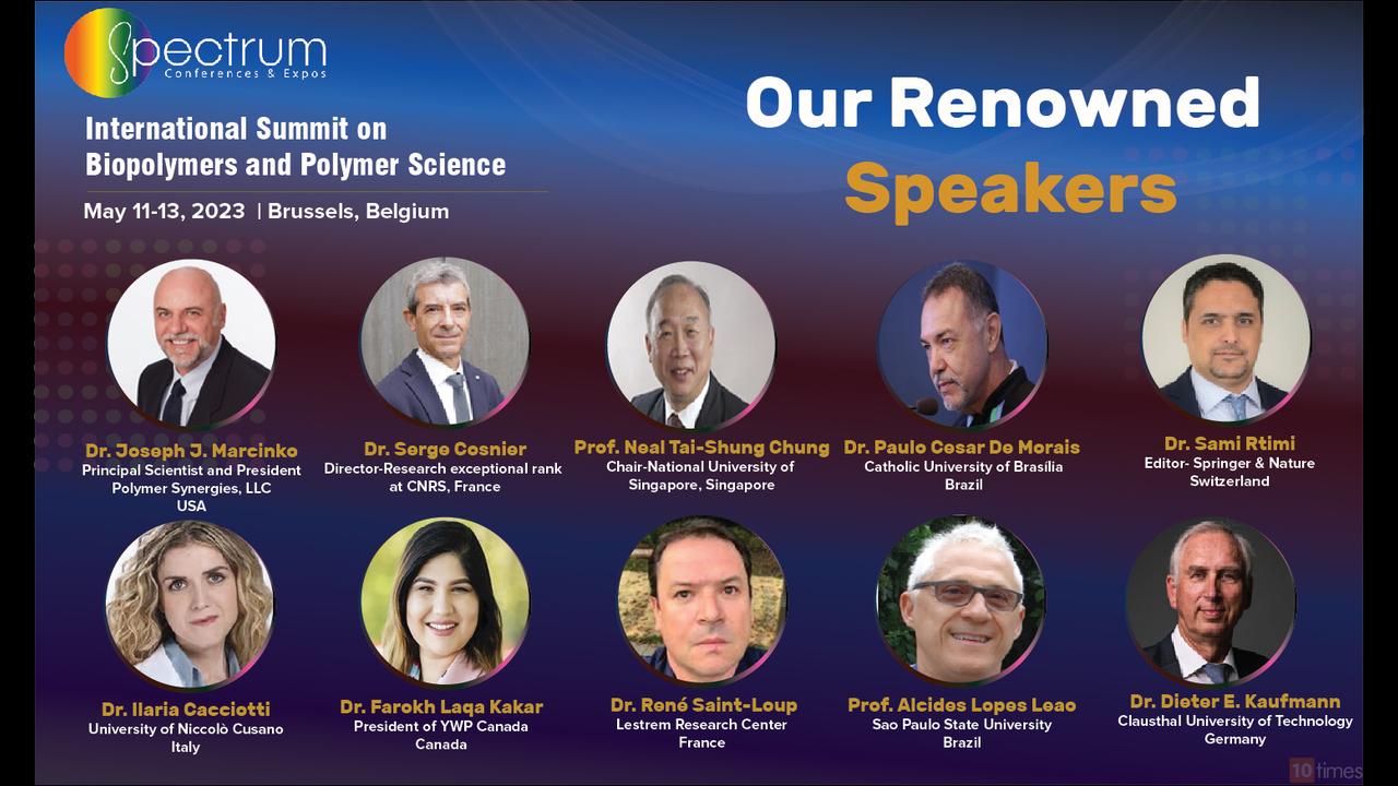 ISBPS (May 2023), International Summit on Biopolymers and Polymer ...