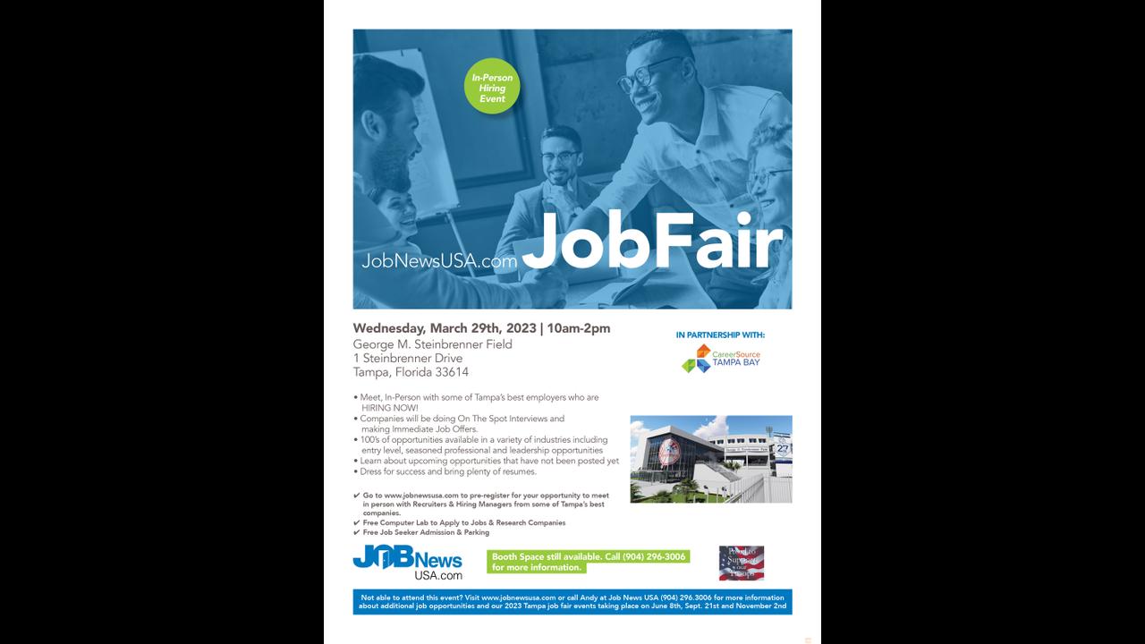 Multi-Industry Hiring Event (Feb 2024), Tampa Job Fair, Tampa USA ...