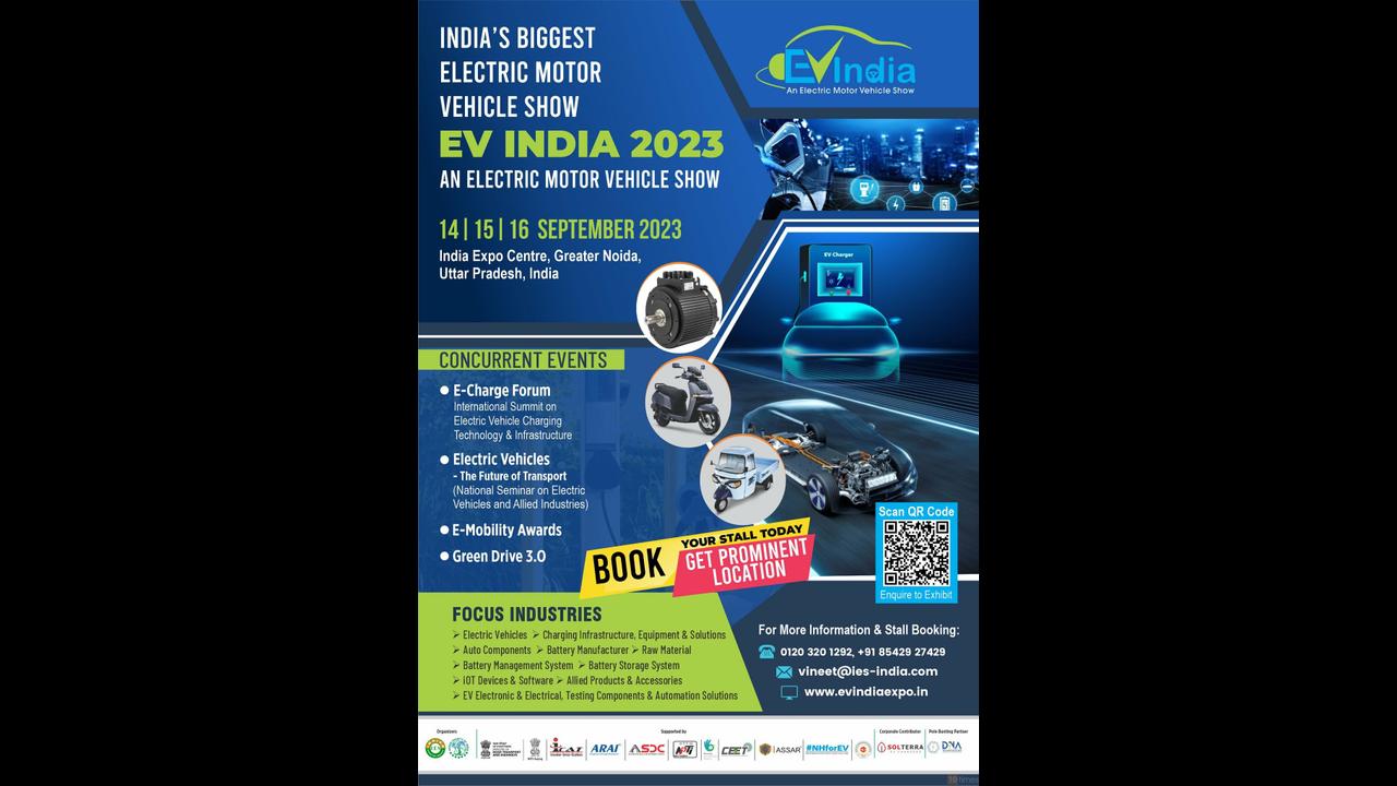 EV India Expo (Sep 2024), Greater Noida India - Trade Show