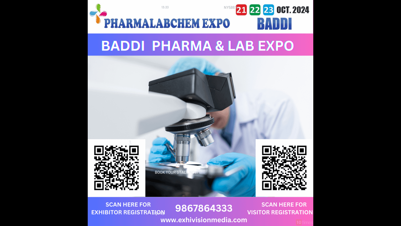 Baddi Pharma Lab & Chemical Expo (Oct 2024), Baddi India - Trade Show