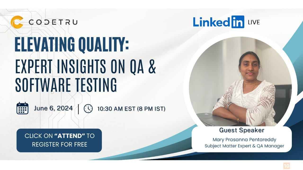 Elevating Quality Expert Insights On Qa And Software Testing Jun 2024