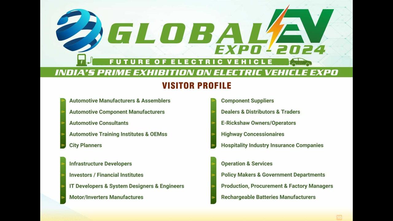 GEV Expo (Aug 2026), Global EV Expo, Gandhinagar India - Trade Show