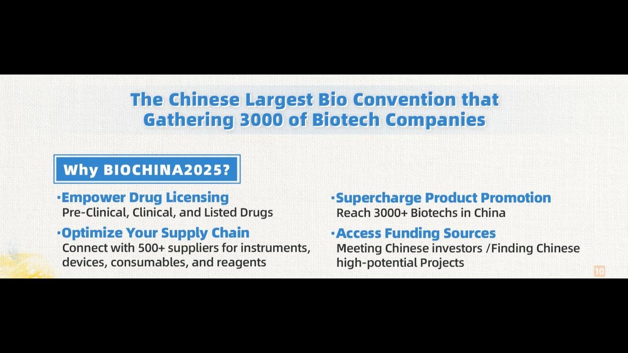 BIO CHINA 国际会议 (Mar 2027) 中国苏州 - 会议