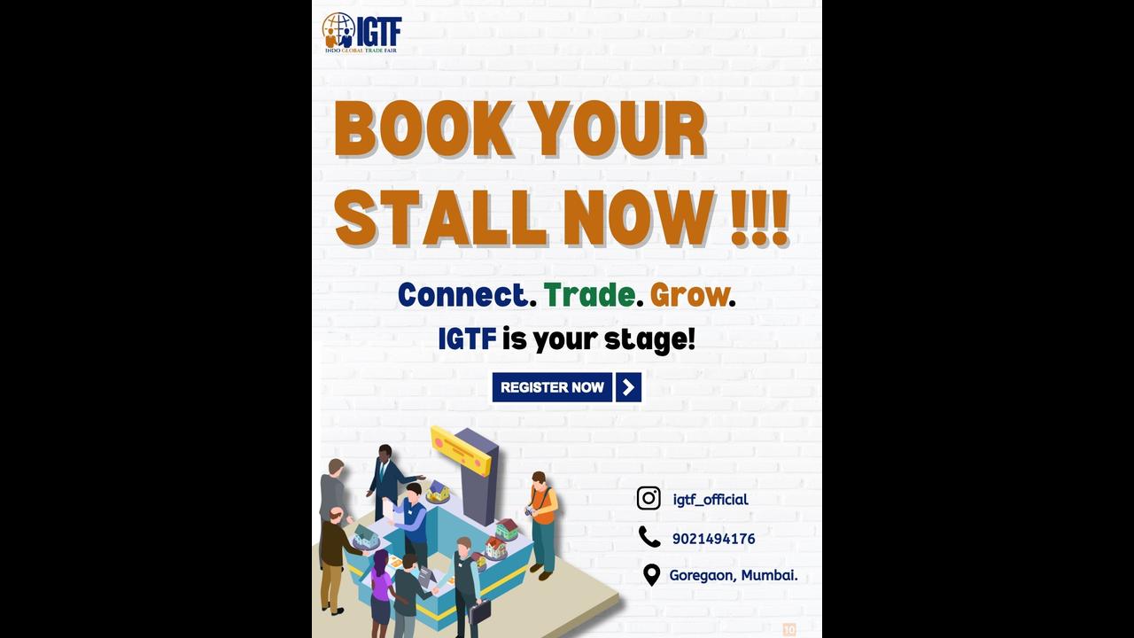 IGTF (Dec 2025), Indo Global Trade Fair, Mumbai India - Trade Show